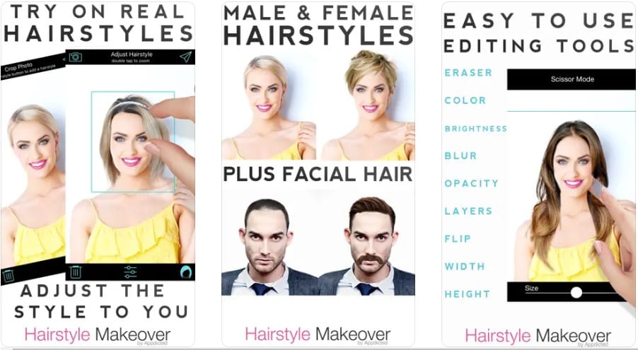 11 Best Free Hairstyle Apps: Virtual Hairstyles & Colour Change 11 Best Free Hairstyle Apps: Virtual Hairstyles & Colour Change
