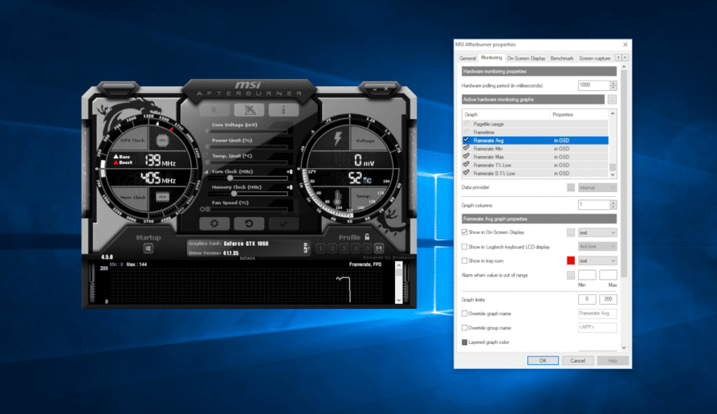 How to use MSI Afterburner: Changing Fan Speed | DowneLink