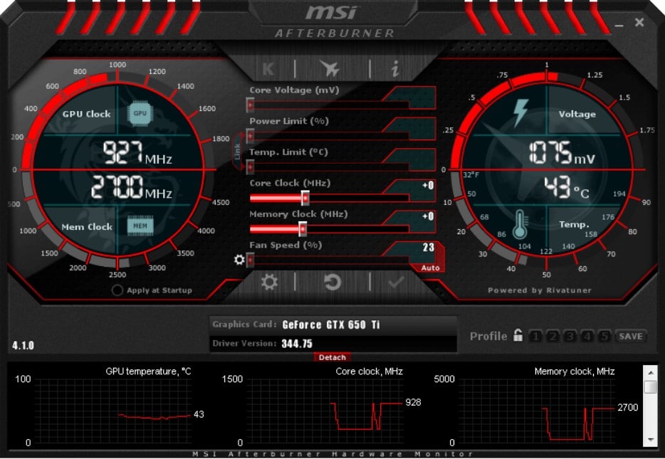 How to use MSI Afterburner: Changing Fan Speed | DowneLink