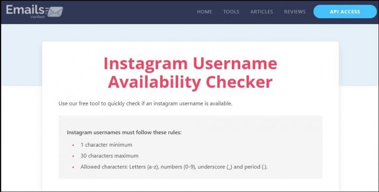 7 Best Instagram Username Checker [Availability Checker]