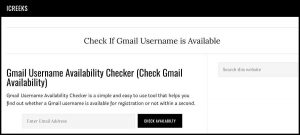 3 Gmail Username Availability Checkers [Quick Check] - DowneLink