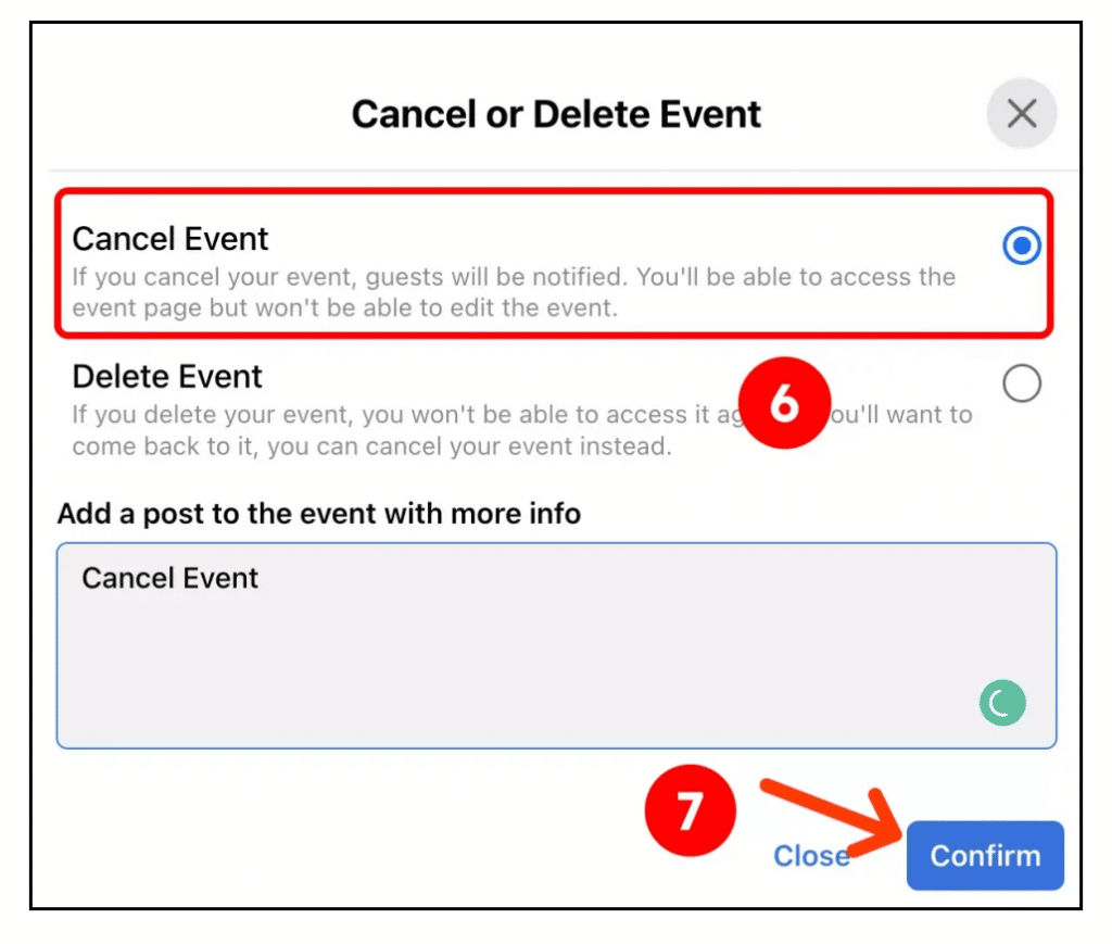 How to Delete an Event on Facebook (App & Browser) | DowneLink