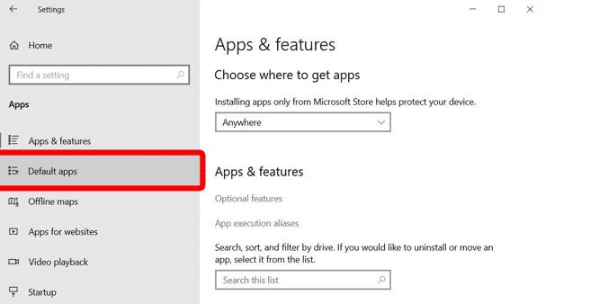 How to Change Default Browser in Windows 10 | DowneLink